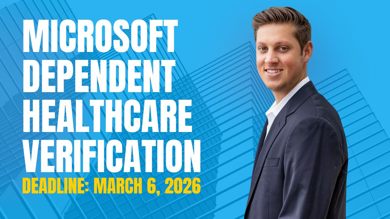 Microsoft Health Benefits Alert: Dependent Verification Required by ...